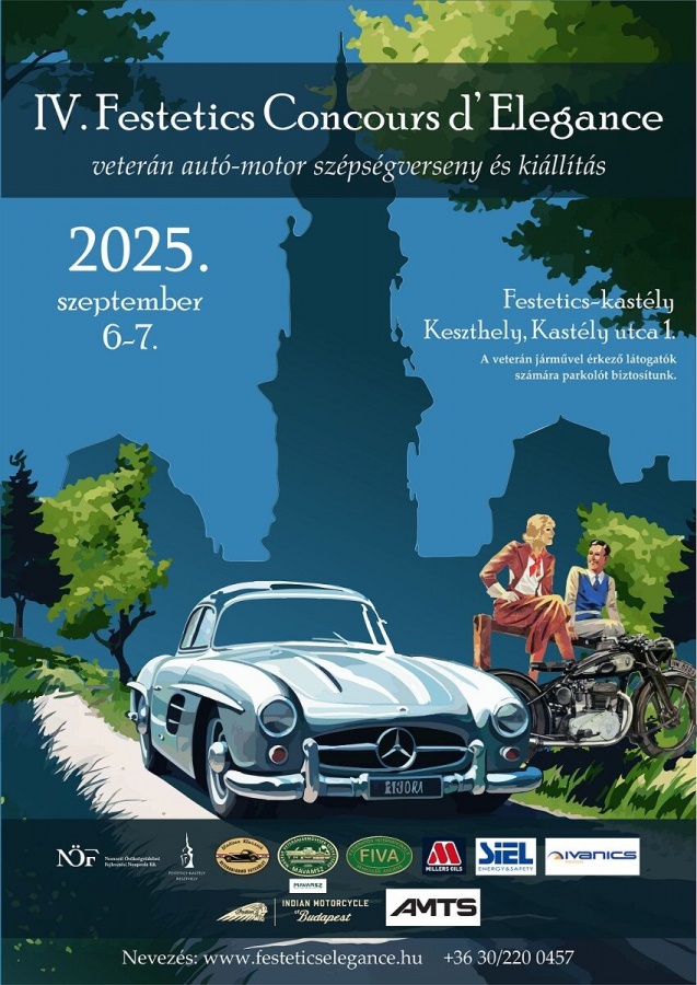 Festetics Concours d`Elegance 2025 Keszthely. 1960 előtt gyártott ...