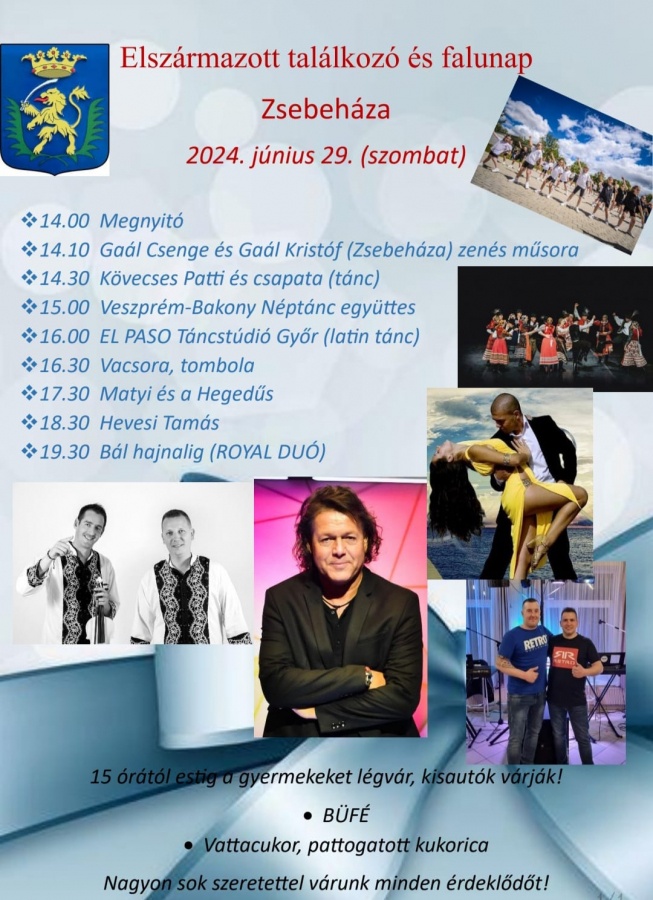 Zsebeháza Falunap 2024 - Programturizmus