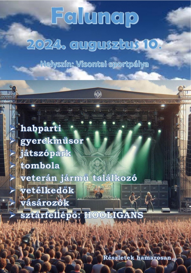 Falunap Visonta 2024 - Programturizmus