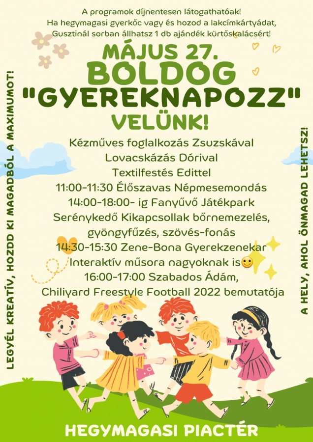 Gyereknap Hegymagas 2023 - Programturizmus