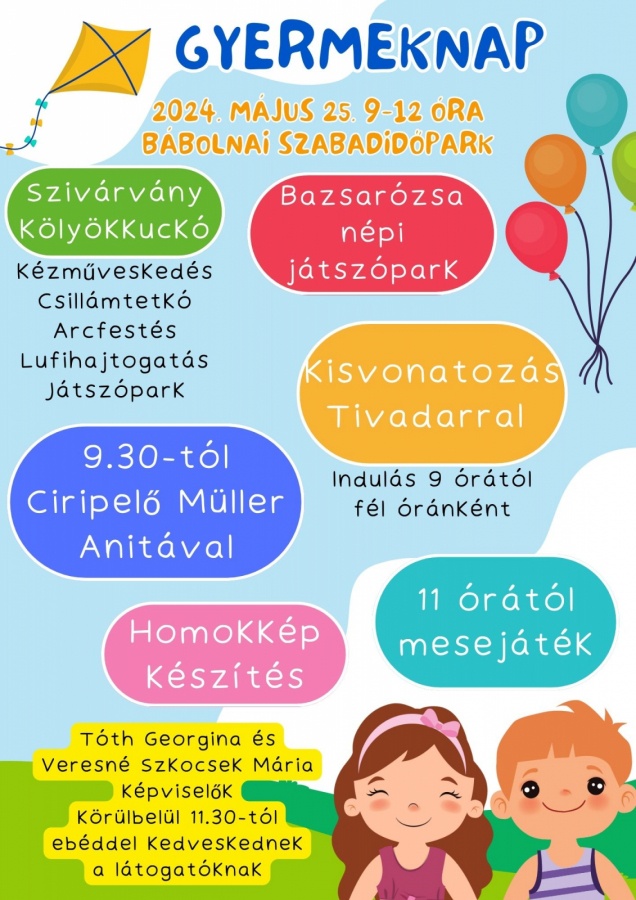 Gyereknap Bábolna 2024 - Programturizmus
